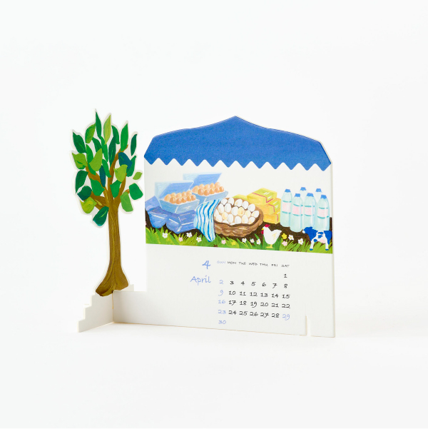 カレンダー “Flowers”｜ good morning inc. 株式会社グッドモーニング